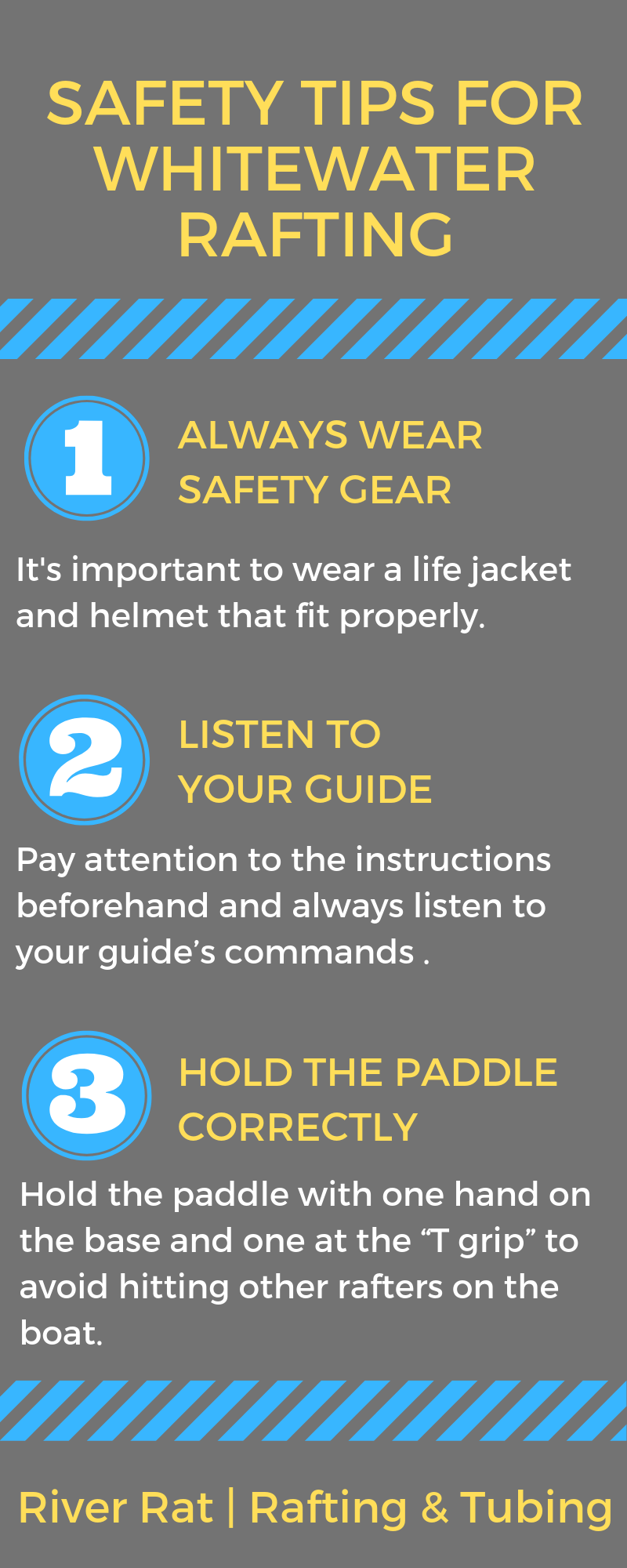 Safety Tips for Whitewater Rafting | River Rat White Water Rafting